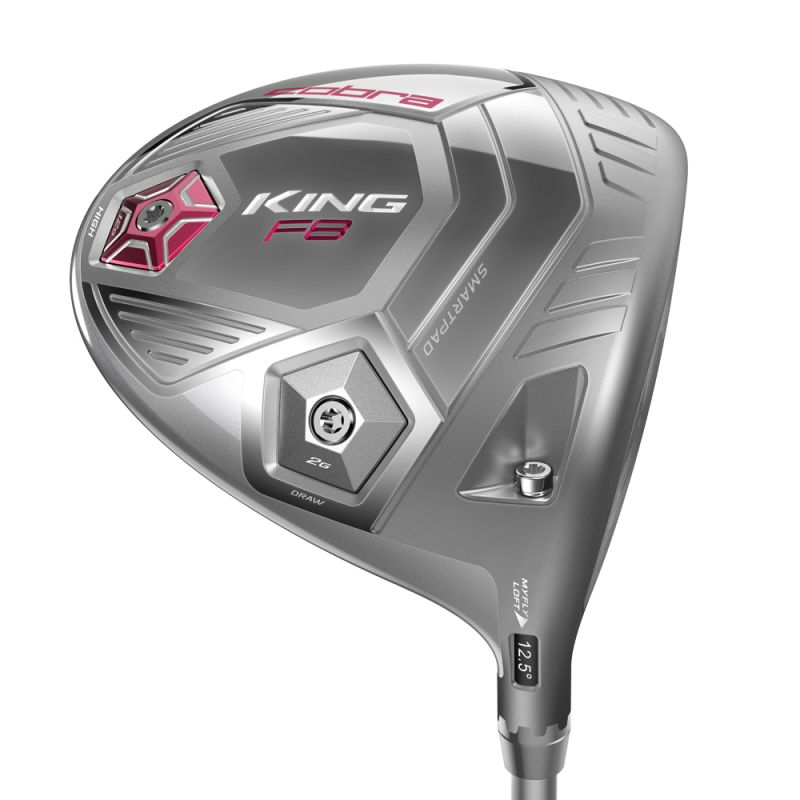 Cobra King F8 Driver Silver - Dame
